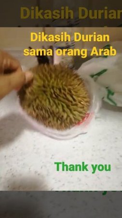 Orang Arab Baik ngasih DURIAN