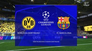 Fc25 - Боруссия Дортмунд vs Барселона | Лига Чемпионов 24/25 | Ответный Матч 1/4 финала | PS5 | 4K |