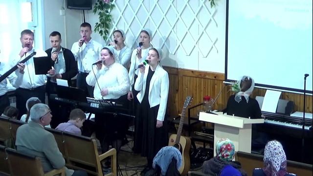 Навстречу Иисусу город вышел. Христианская песня