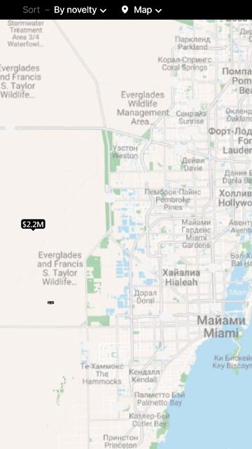 Panorama - международный сайт-каталог недвижимости с поиском по карте и мультиязычностью