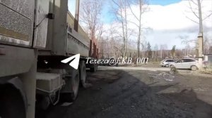 КамАЗ с краном перевернулся в Качканаре