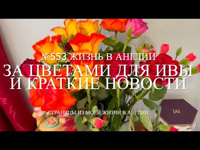 Обзор букетов. Еду в супермаркет за цветами для Ивы. №553 Жизнь в Англии