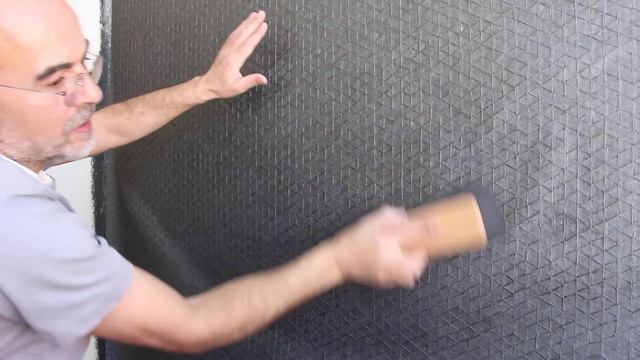 Установка виниловых обоев стеновых покрытий