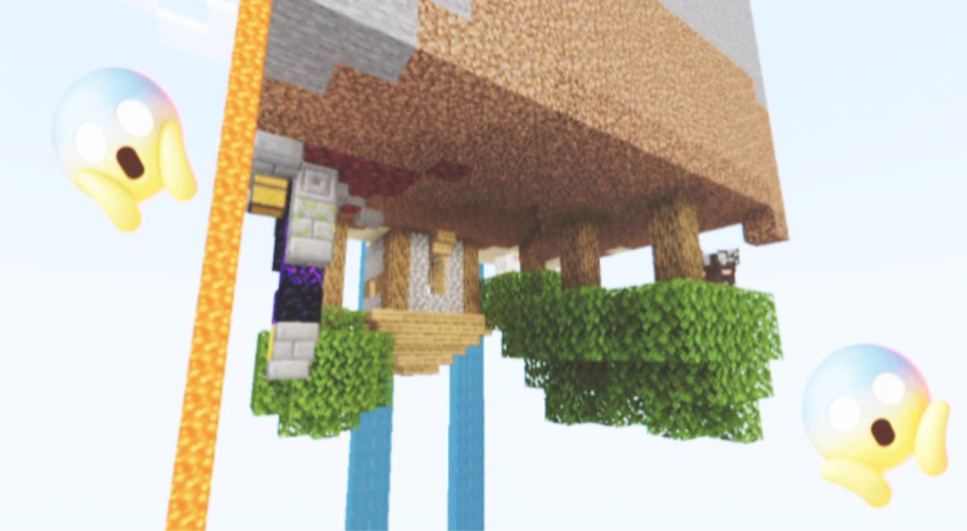 Я выжил в перевёрнутом мире в minecraft | ДимА4 minecraft!