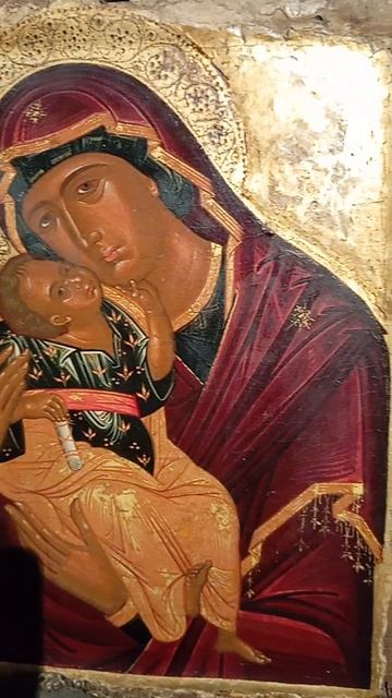 Богоматерь Глинфинкуса. Крит. XV век.