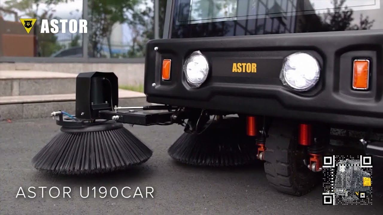 Подметальная коммунальная машина ASTOR U190CAR #astor #astorpro #чистовместе