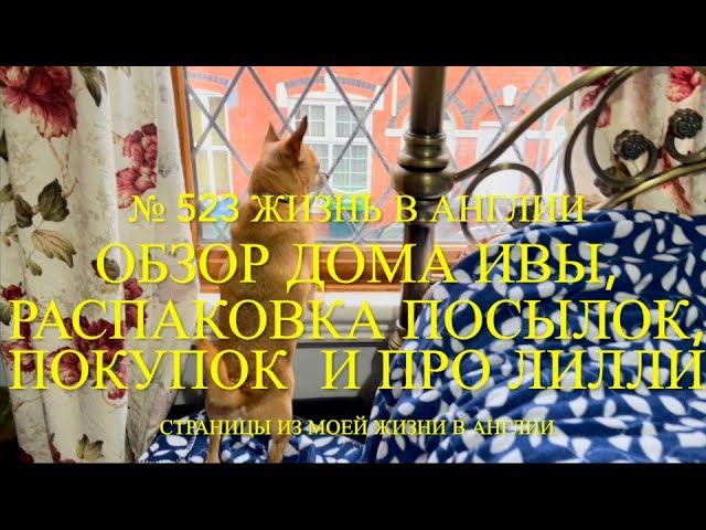 Обзор дома Ивы. Распаковка посылок, покупок и про Лилли. №523 Жизнь в Англии