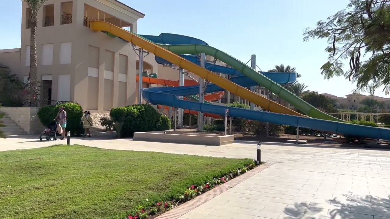 Тур по Bluemarine сестринскому отелю Jaz Aquamarine. Наш отпуск в Египте.