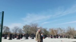 Благоустройство Аллеи Славы и Первого блокпоста в Кировске ЛНР 12.04.2025