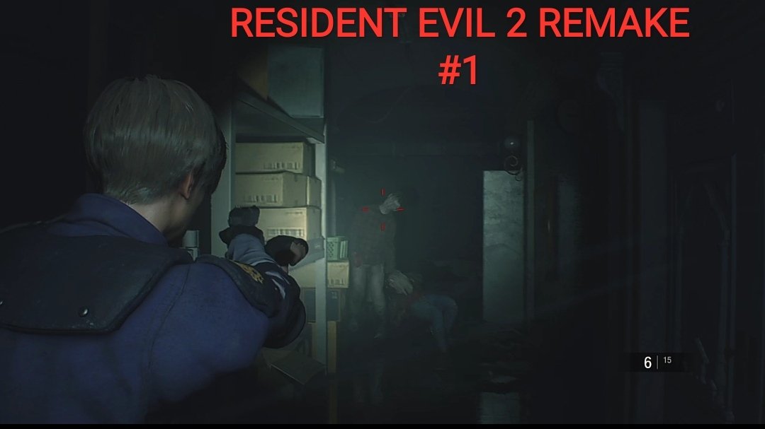 Зомбари вернулись--﹥Resident Evil 2 Remake #1.Сценарий Леона.