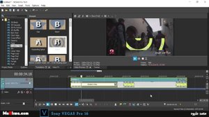 شرح برنامج سوني فيجاس برو , VEGAS Pro 16 اضافه اللوجو وعلامه اشترك
