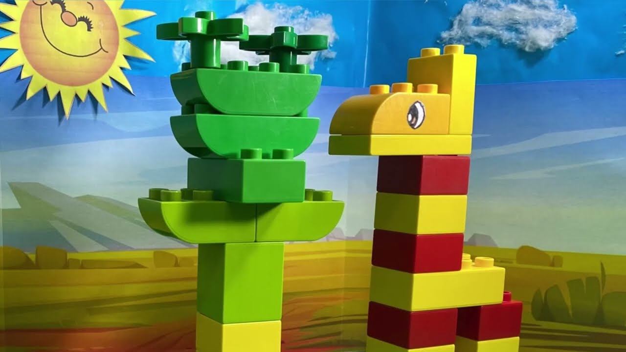 СЛОНЁНОК сказка из Лего stop motion_Мультфильм своими руками