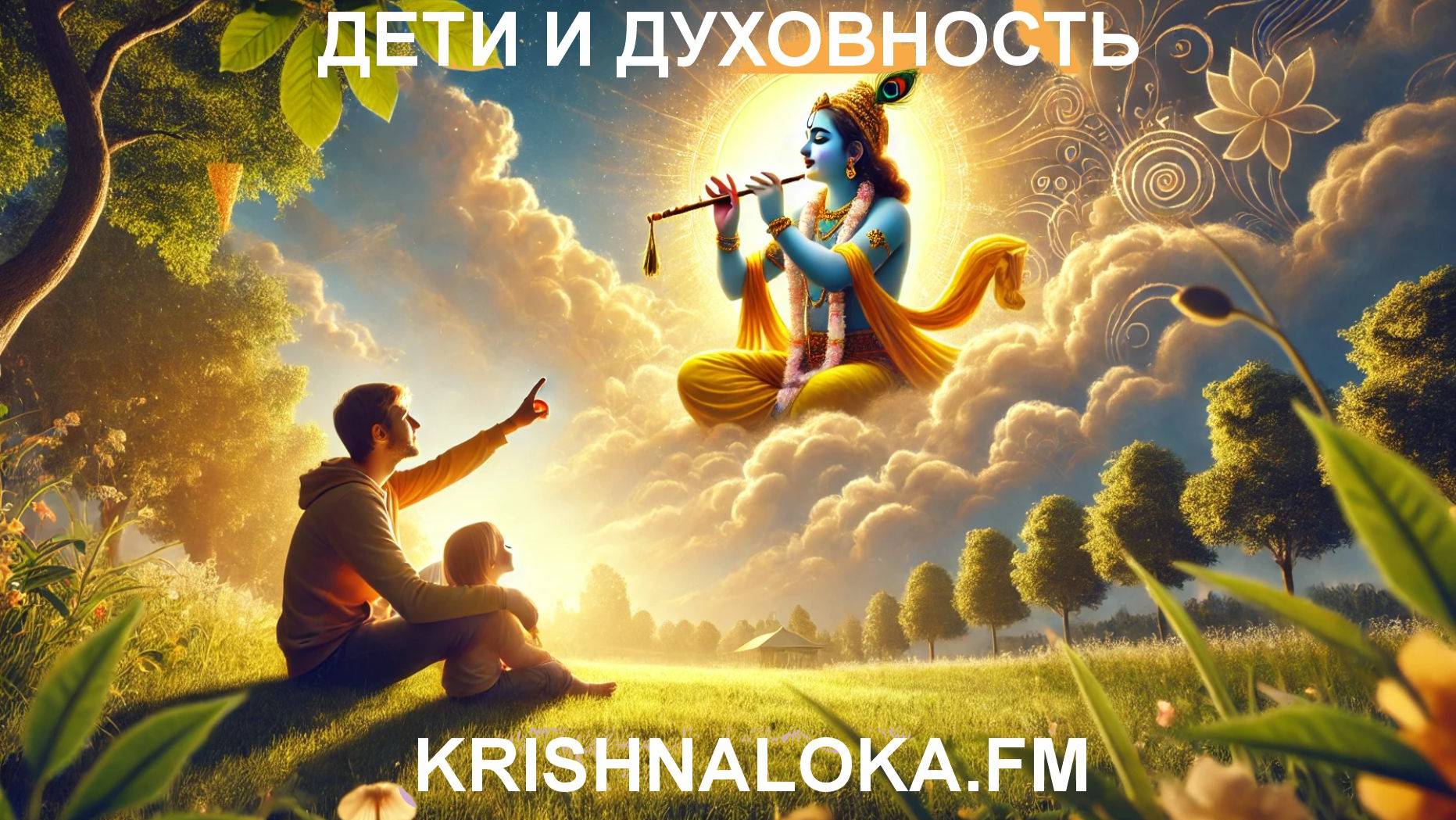Бог, баловство, бхакти — детский маршрут в духовный мир. Юрий Миров и Елена Дэмме