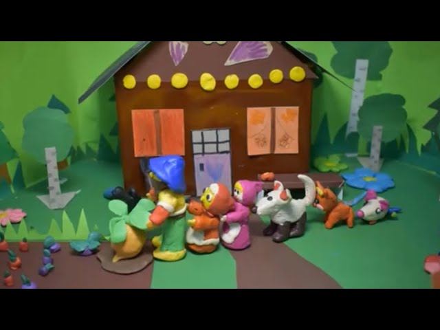 Репка / Пластилиновый мультфильм/мультики для детей/анимация/мультипликация