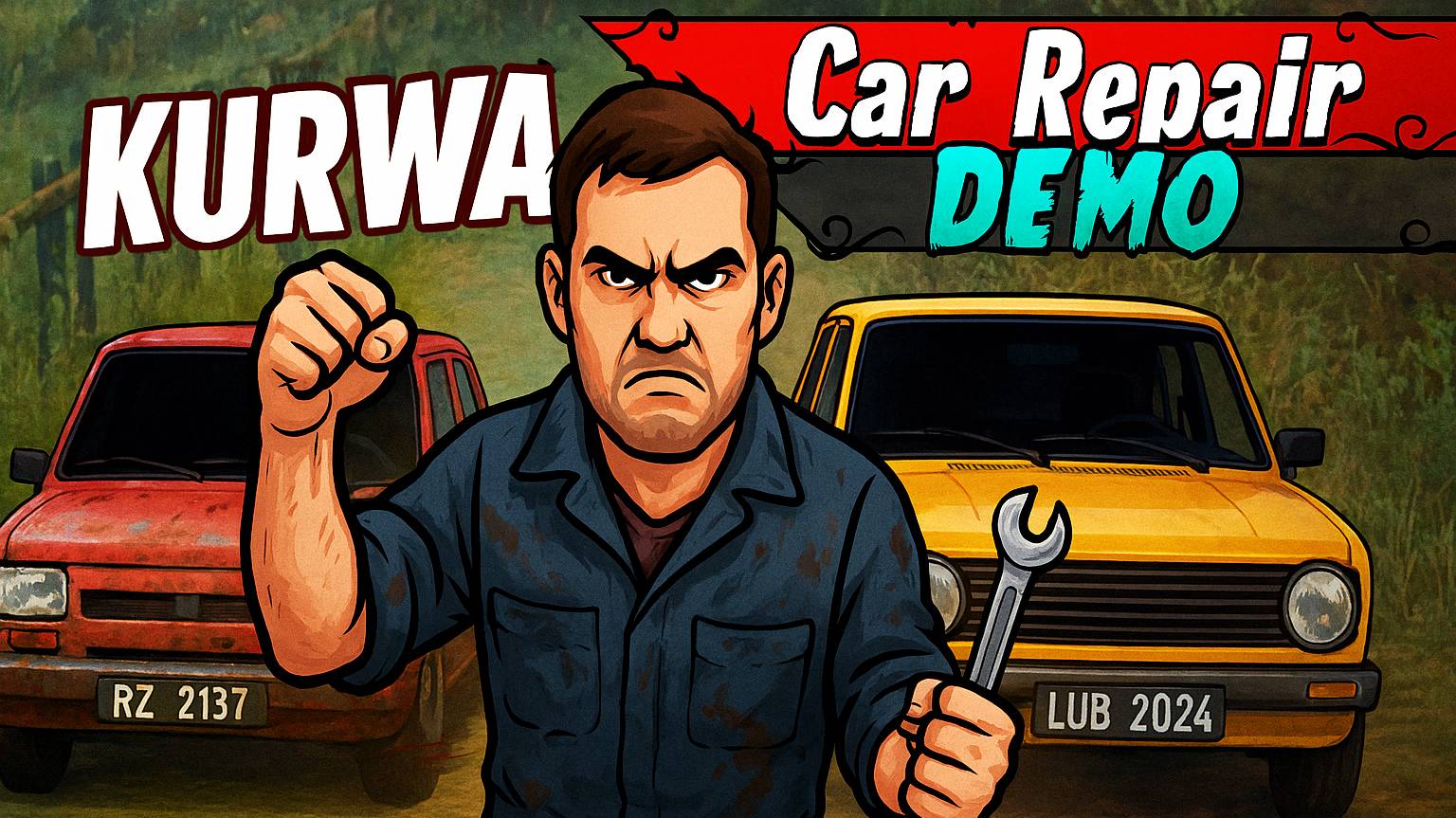 Польский ГАРАЖ — Чиним ТАЧКИ с МАТОМ и ХАРАКТЕРОМ | Car Repair DEMO #1