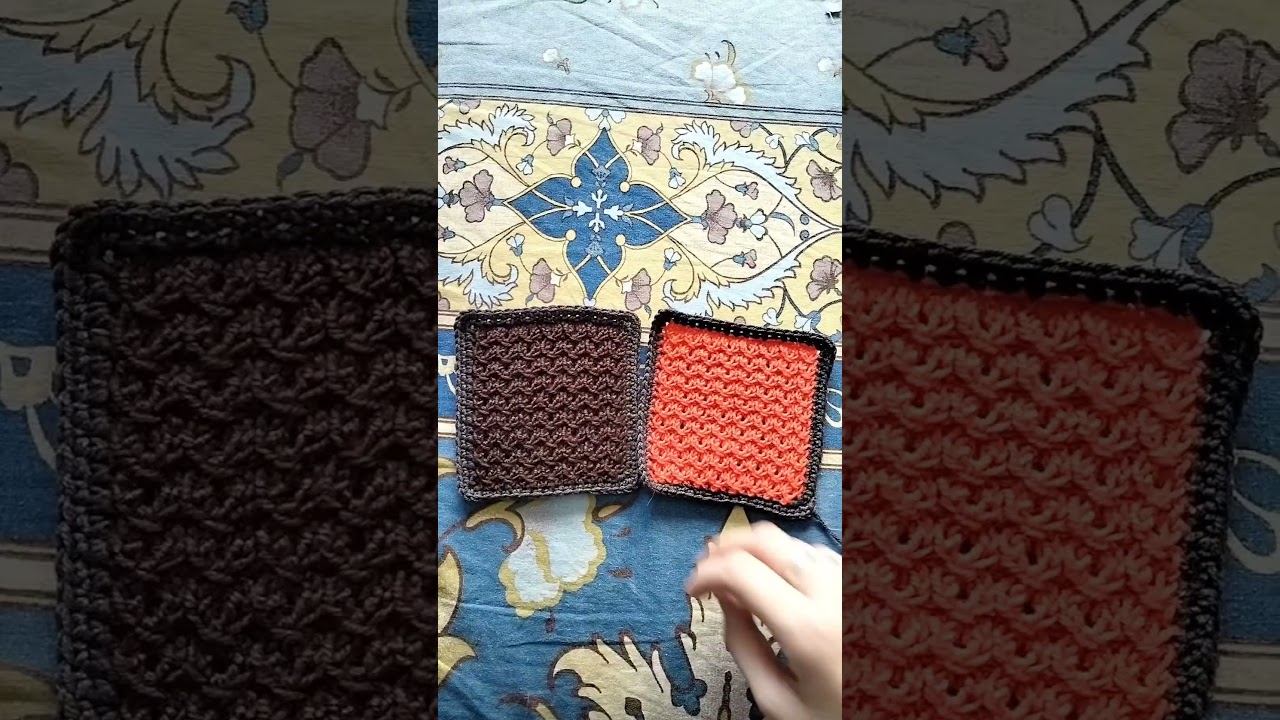 Вязание из квадратов. Часть 1. | #осень2023 #вязание #тепло #краскиосени #nю #шива