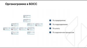 БОСС-HCM. Организационные структуры предприятия