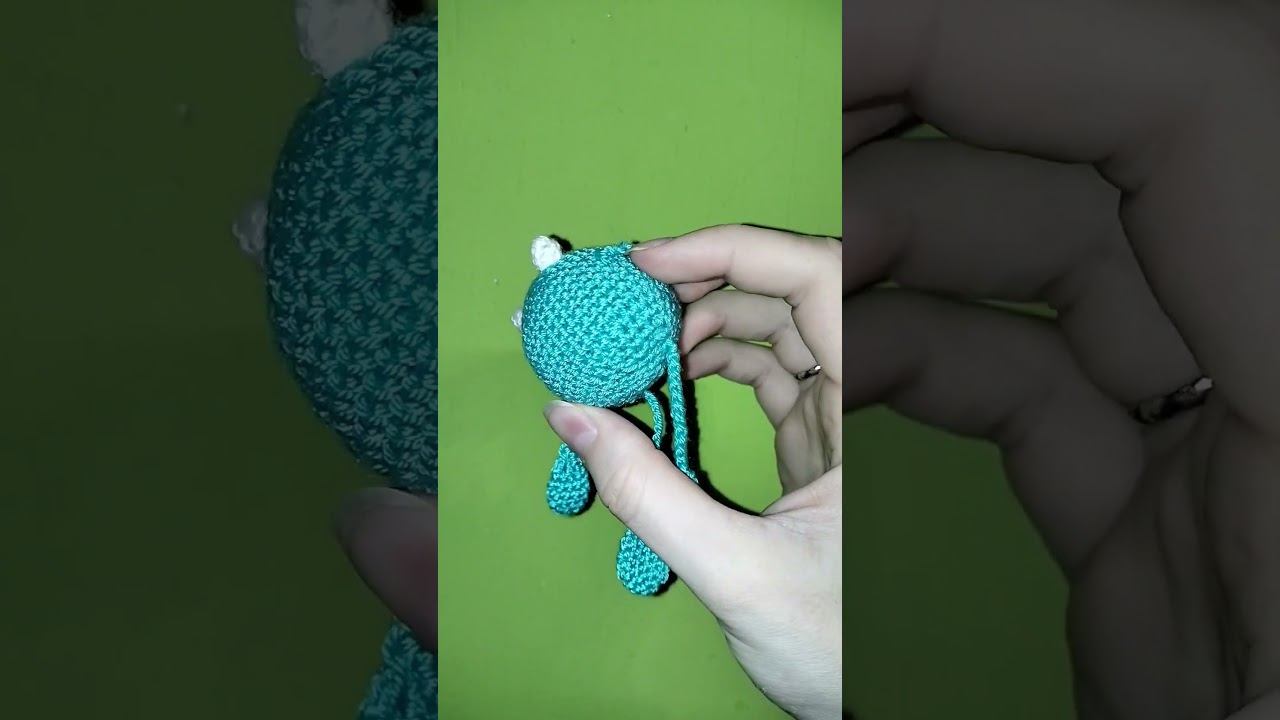 Майк Вазовский #амигуруми крючком | #корпорациямонстров #зима2023 #shorts