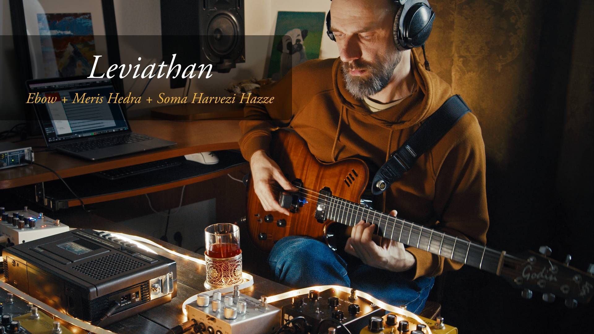 “Левиафан” гитарный дроун с Ebow + Meris Hedra + Soma Harvezi Hazze Fuzz + Strymon + Microcosm