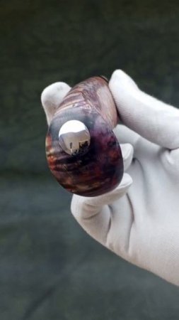 📌Нож Ястреб сталь М398 рукоять граб, кап клёна, ножны.