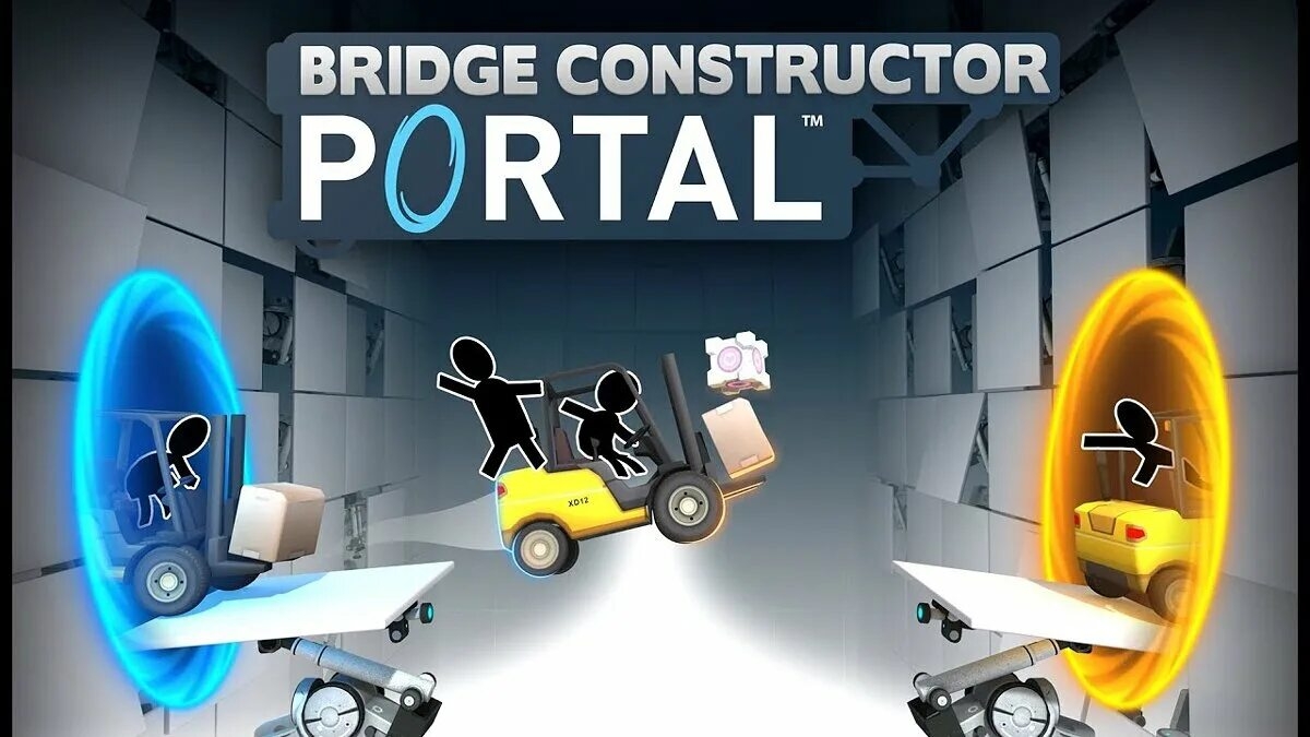 Прохожедние Bridge Constructor Portal #5