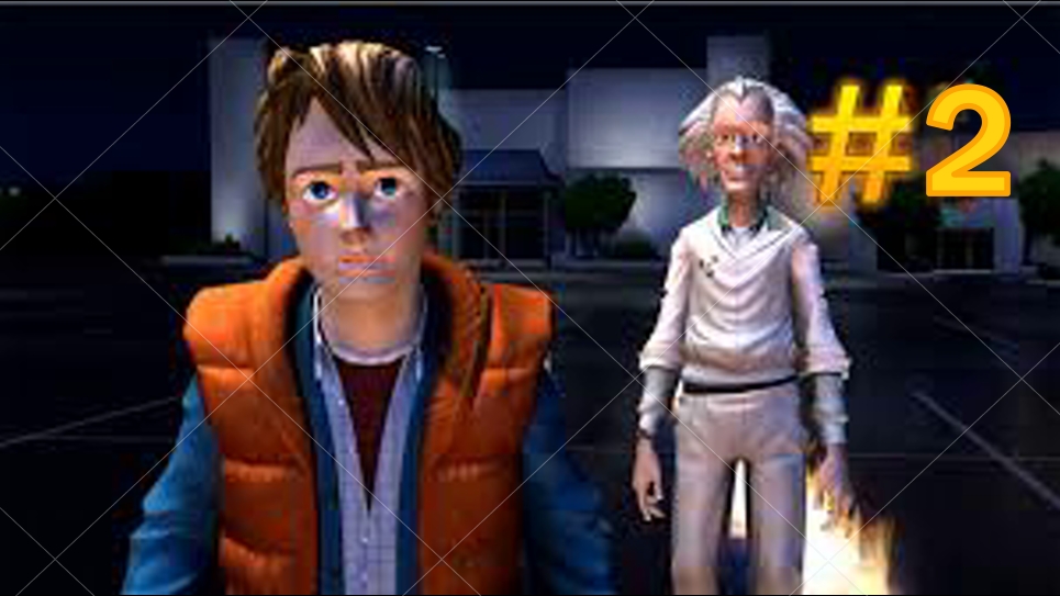 Прохождение Back to the Future: The Game №2