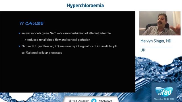 Hyperchloraemia-is it really a problem M Singer  (IFAD 2020)