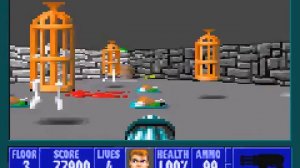 Wolfenstein 3D (GBA / Game Boy Advance) Gameplay part1