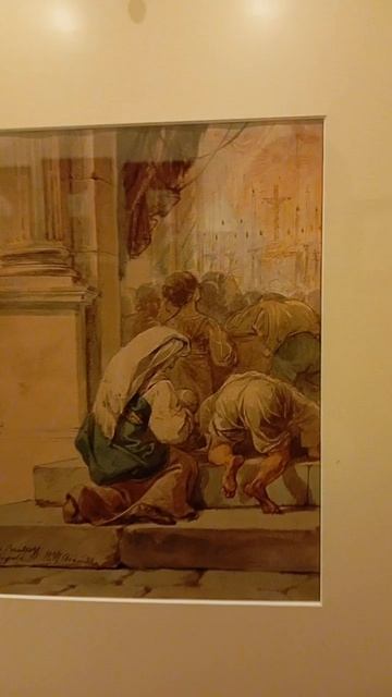 Акварели и сепии Карла Брюллова.