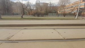 Поездка на трамвае и метро из Тульской до Технопарка