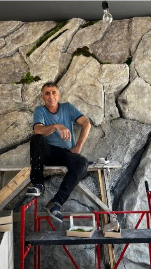 скалы пещера в горах идеи для декора прислал мастер Аристарх.