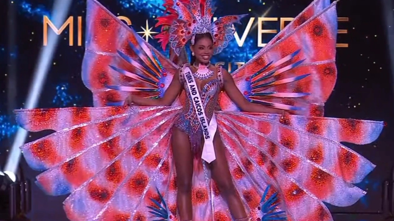 Turks and Caicos Raynae Myers Miss Universe 2024 (73) Тёркс и Кайкос Мисс Вселенная 2024 Костюм