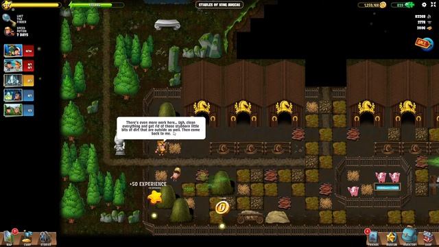 Авгиевы конюшни - Stables of King Augeas | Гера #14 (PC) | Diggy's Adventure