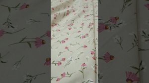 Полулен хлопколен Альпийская ромашка  , 140 г/м2 ,150 см