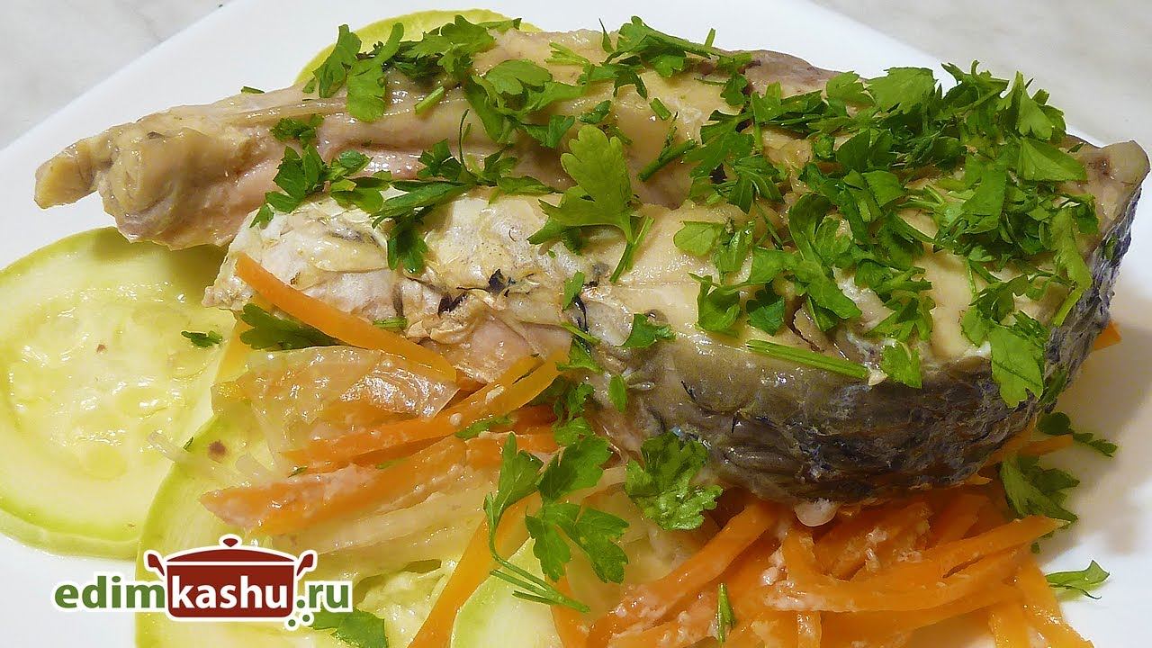 Простейшее блюдо из рыбы в духовке! Сазан, запеченный кусочками с Кабачками