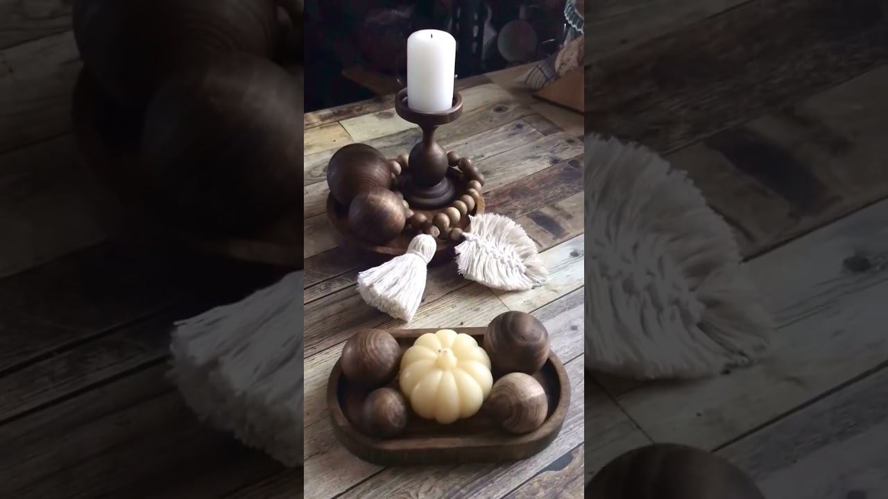 Декор из дерева. Стильно и просто! #diy