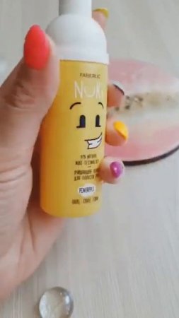 🍍Очищающая пенка для полости рта Nuki от Фаберлик