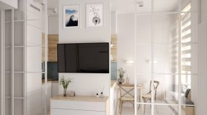 Реализация проекта 1 к.кв. в  ЖК Невский (г.Москва)