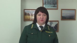 Н.Лебедева помощник руководителя ГКУ "Кувандыкское лесничество" о пожарной безопасности в лесах КМО