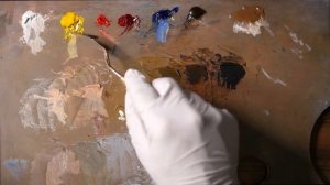 How to Sketch a Master Copy Landscape in Oil Paint