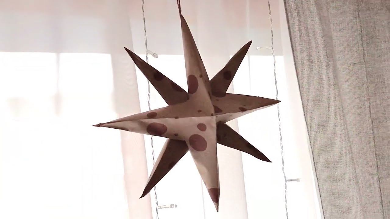 НОВОГОДНИЕ УКРАШЕНИЯ ИЗ БУМАГИ.