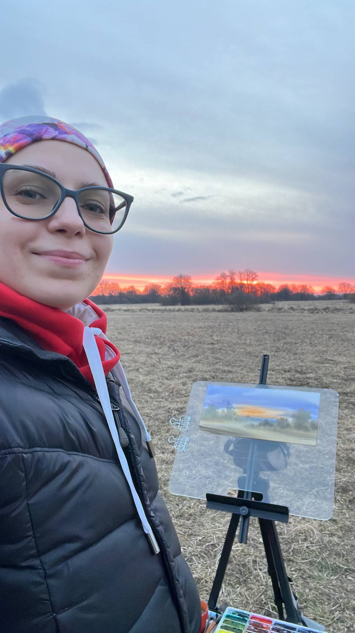 Как нарисовать закат