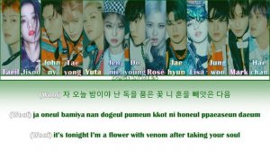 LEMONADE VENOM - NCT 127 X BLACKPINK (Color Coded Lyrics) [Han/Rom/Eng]
