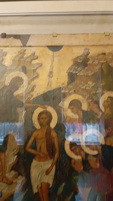 Крещение Господне. Андрей Рублёв.