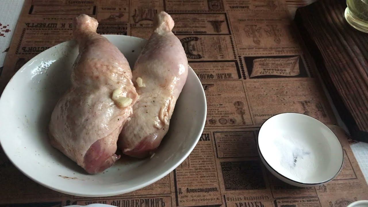 КУРИЦА С РИСОМ В РУКАВЕ.