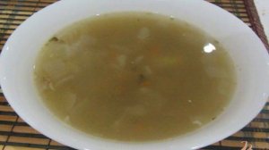 Рыбный суп с манной крупой
