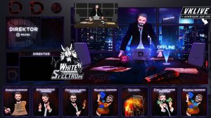 рисованный пак / оформление твич twitch youtube vk video kick заказать