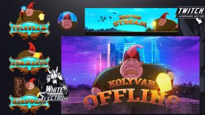 дизайн для канала твич трово кик twitch youtube trovo