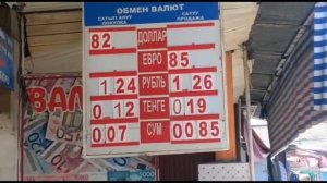 Курс валют рубль доллар 8 июнь 2022 ж Кыргызстан Жалал Абад.