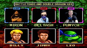 🎮 Battletoads & Double Dragon x24 В кооперативе с Belyash и Мирон Борода 🎮